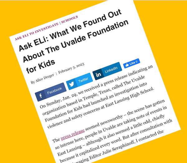 ELi delivers you the news.